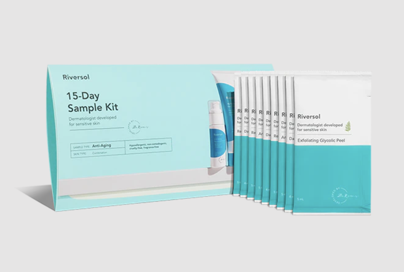 TrySpree - Free 15-Day Riversol Skincare Kit!